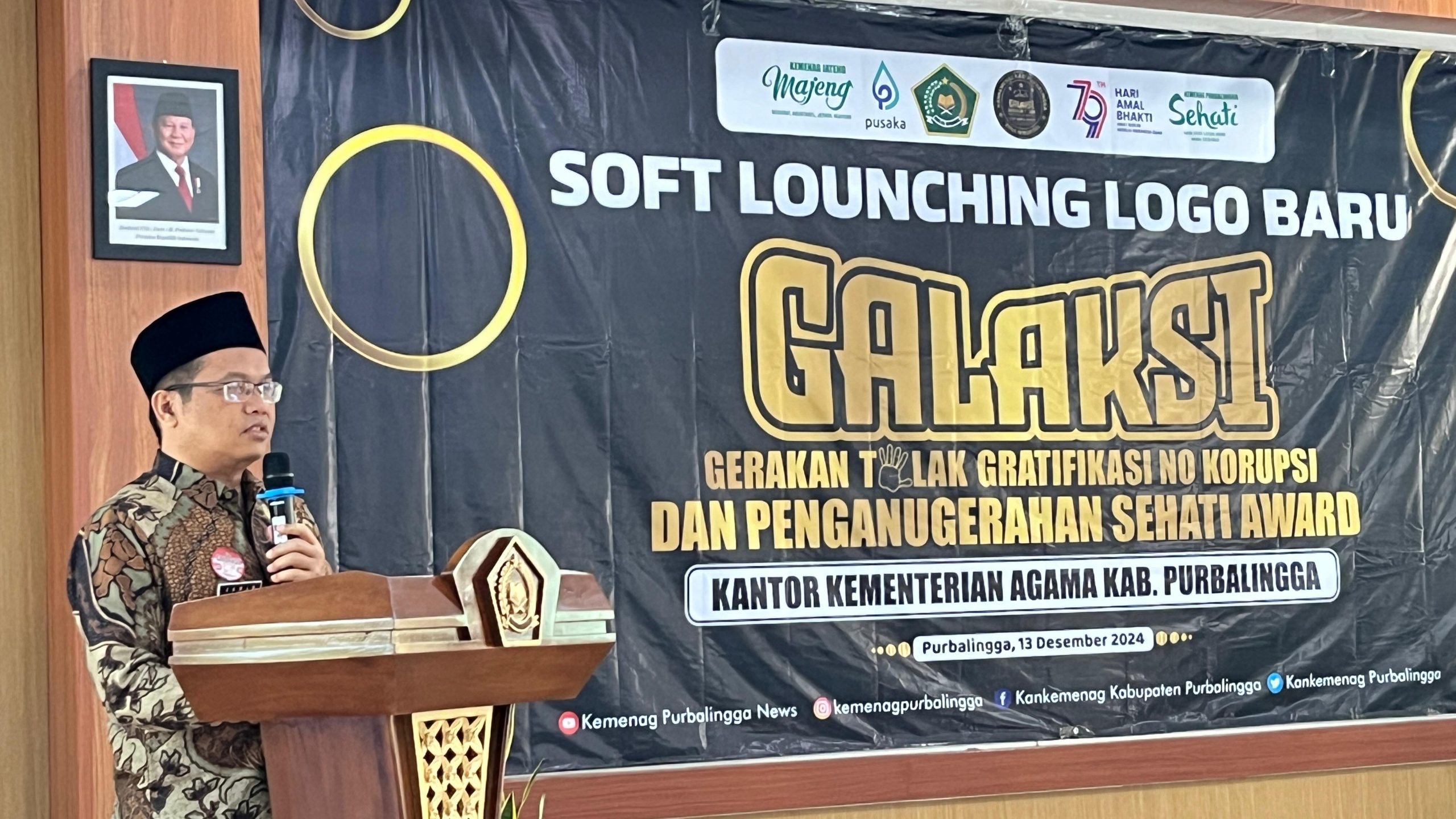 Kankemenag Purbalingga Gelar Soft Launching Logo Baru Galaksi dan ...